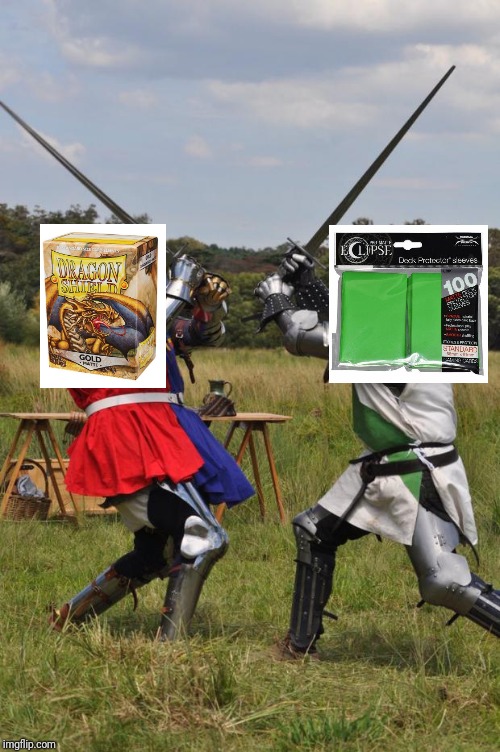 Product Review: Ultra Pro Eclipse (100) vs Dragon Shield Mattes – Can ...