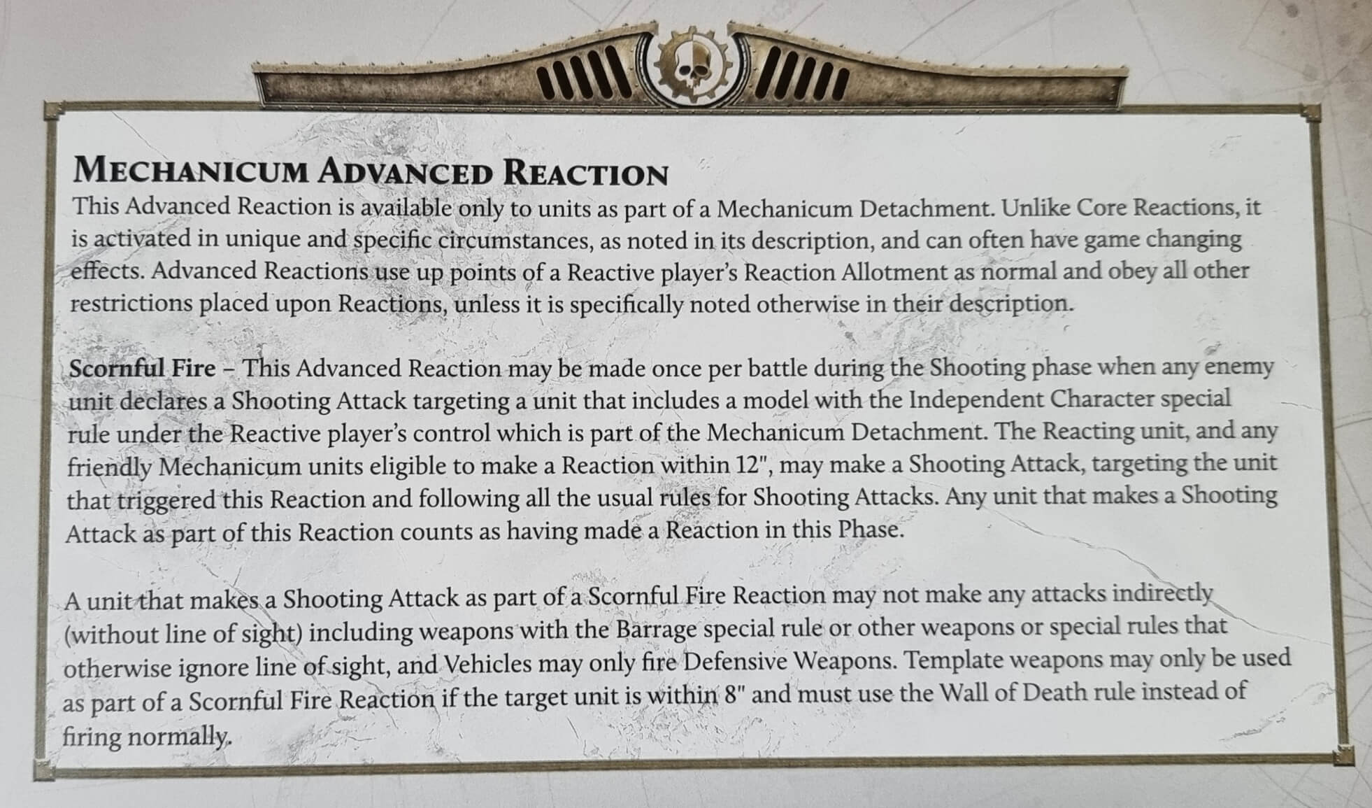 Horus Heresy: Liber Mechanicum – Can You Roll A Crit?
