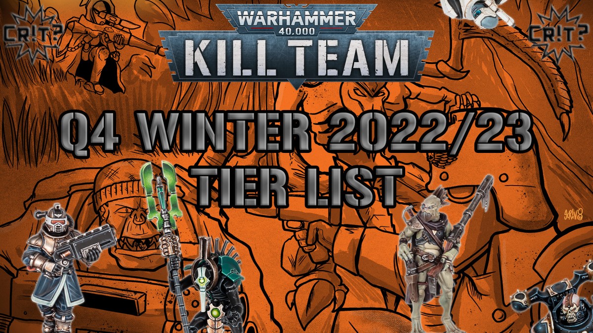 Kill Team Q4 Winter 2022/23 Tier List – Can You Roll A Crit?
