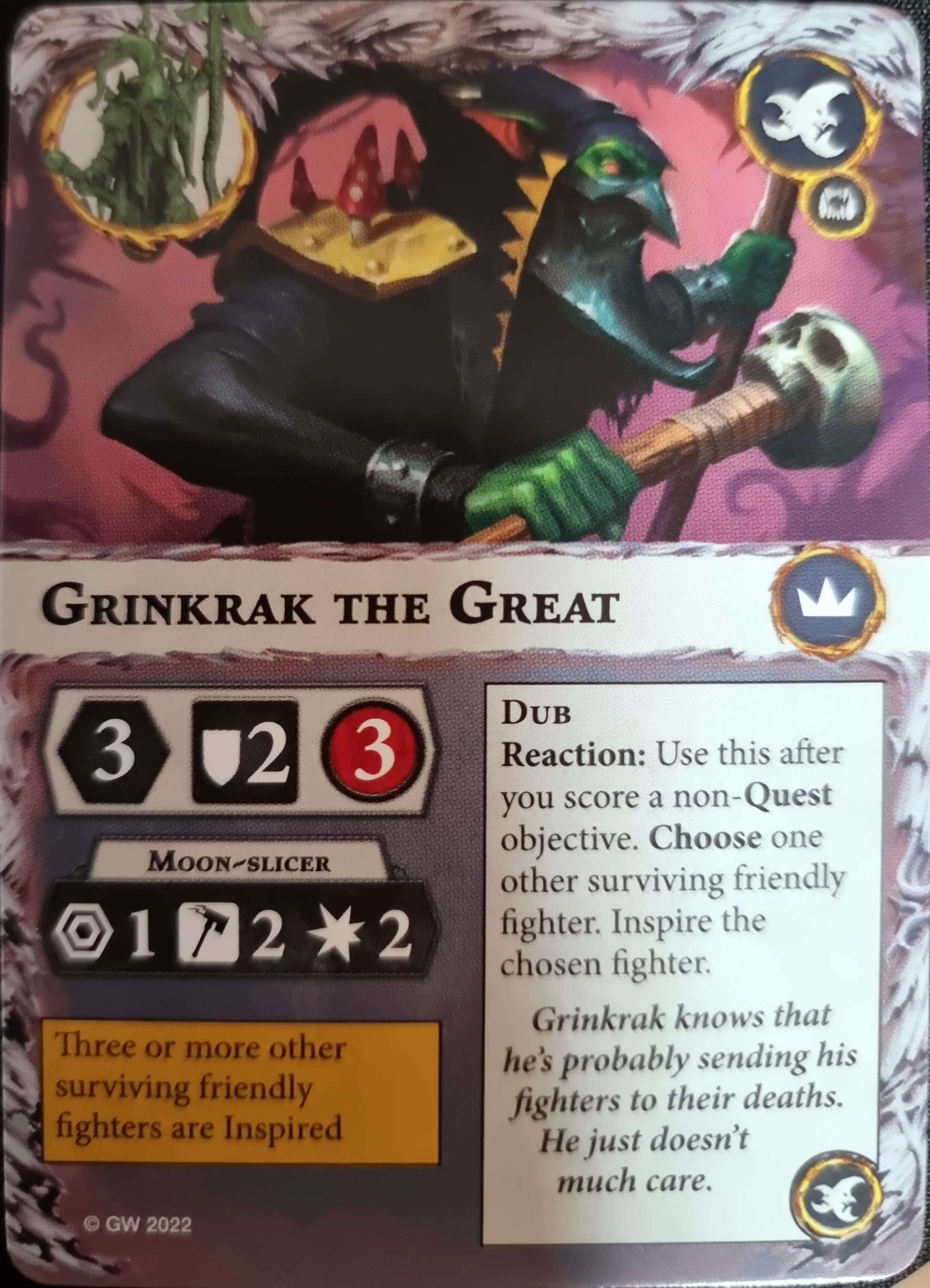 Grinkrak’s Looncurse and Fearsome Fortress – Can You Roll A Crit?