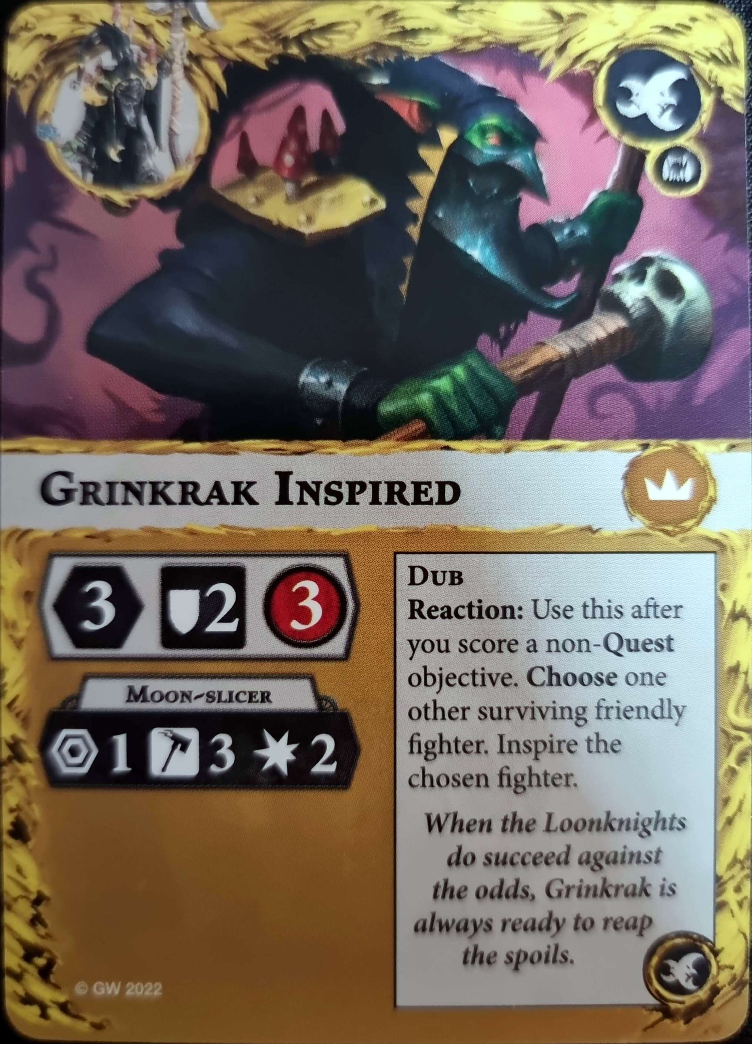 Grinkrak’s Looncurse and Fearsome Fortress – Can You Roll A Crit?
