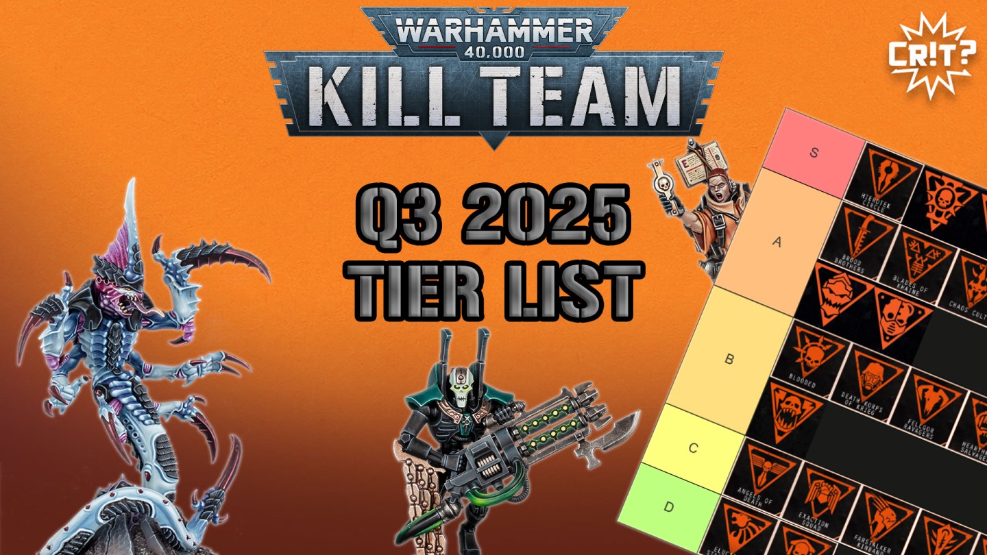 Kill Team Tier List Q3 2025 – Can You Roll A Crit?