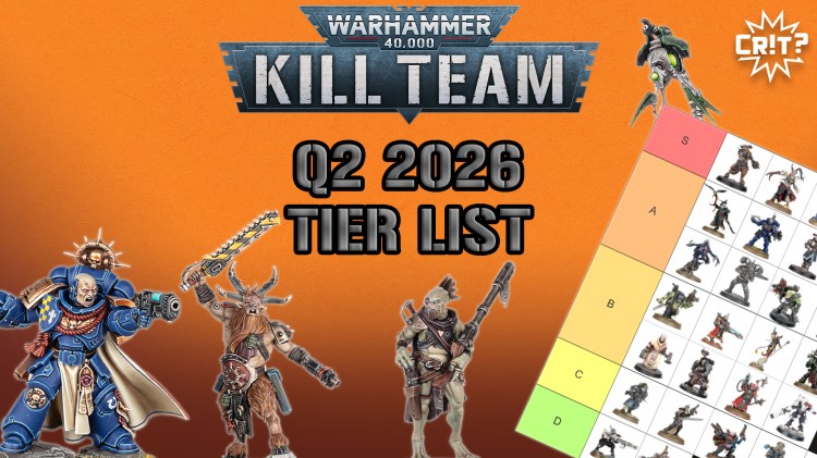 Kill Team Tier List Q2 2026 – Can You Roll A Crit?